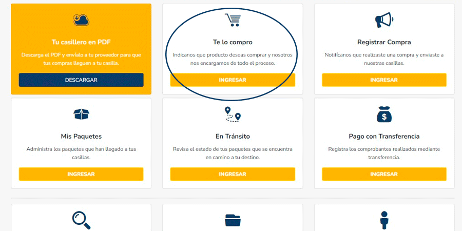 Manual de Servicio TE LO COMPRO - Alibox