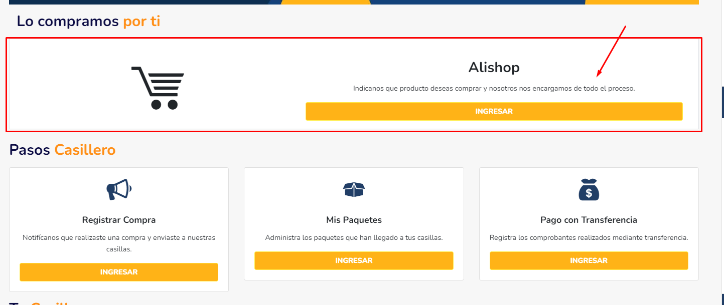 ¿Cómo solicitar una compra en China por ALISHOP? - Alibox